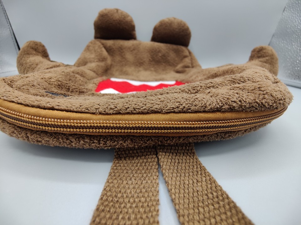 Official Vintage NHK-TYO Domo Kun Plush Backpack 16” Nice 1 Pocket Zip ...