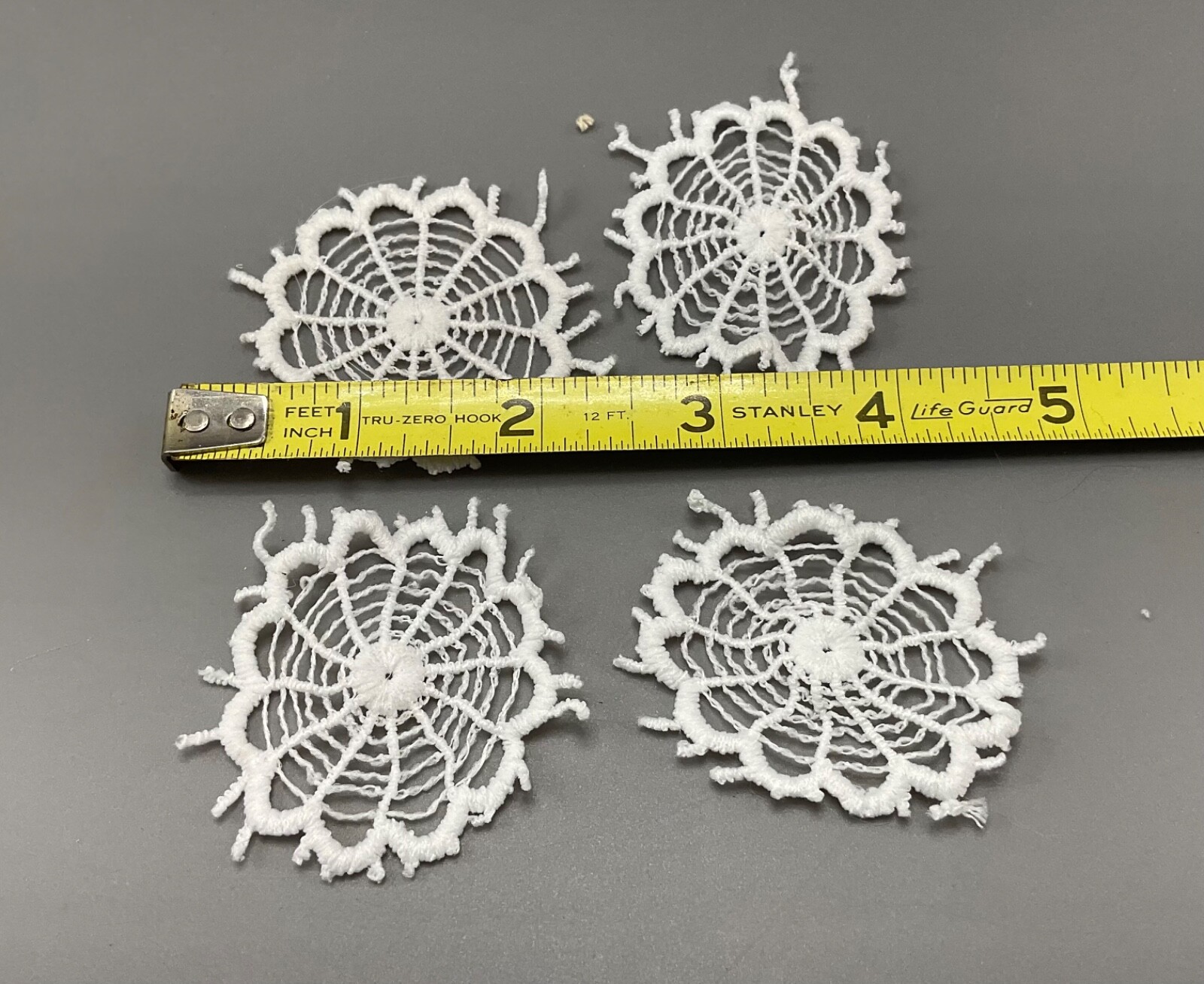 Miniature Crochet & Lace Pieces-Dollhouse - Dollies- Chair- Table- Rug ...