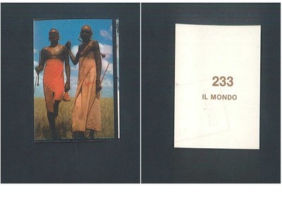 Il mondo (1978) Figurina n.233 Ed.Solaris Nuova con velina | eBay