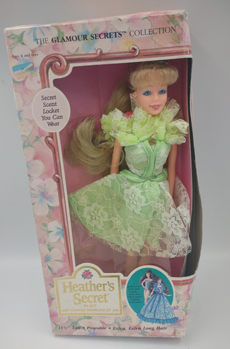 Vintage 80's Heather's Secret Doll The Glamour Secrets Collection by ...