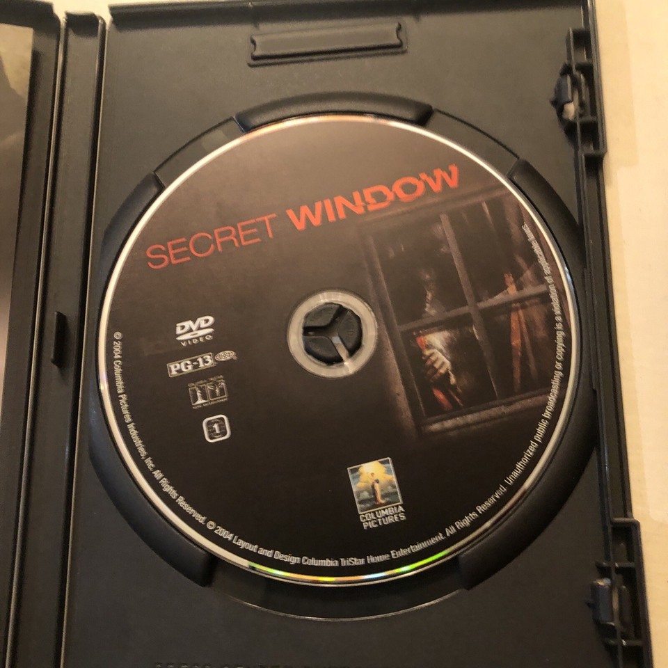 Secret Window (DVD, 2004) 43396036635| eBay
