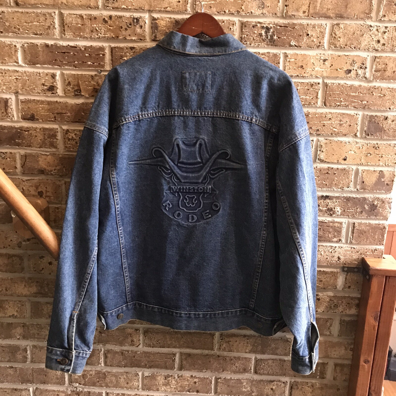 Vintage Winston Rodeo Jean Jacket | eBay