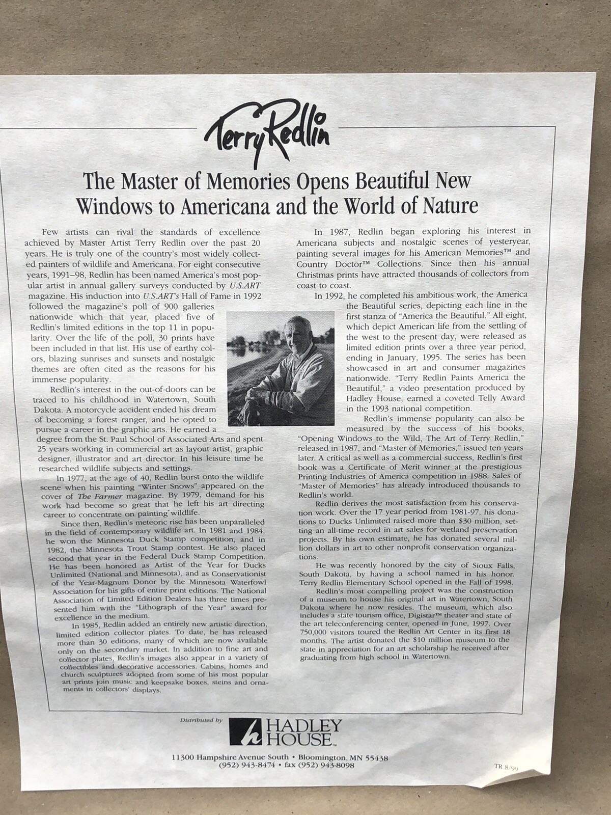 Terry Redlin ALWAYS ALERT Signed Numbered Limited Ed Framed Print COA ...