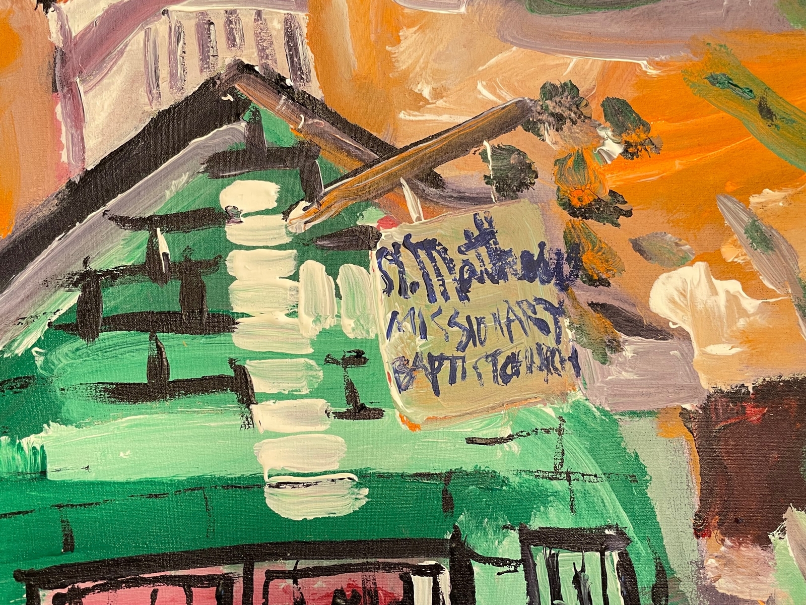 1993 DAVID BAUM New Orleans French Quarter Artist Original Painting--24 ...