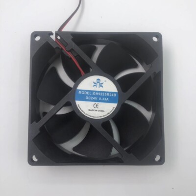 1PCS GH9225M24B 9025 DC24V 0.33A 2-Wire High Airflow Ball Cooling Fan ...