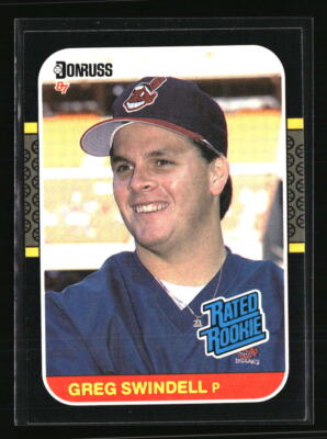 Greg Swindell 1987 Donruss #32 Baseball Card | eBay