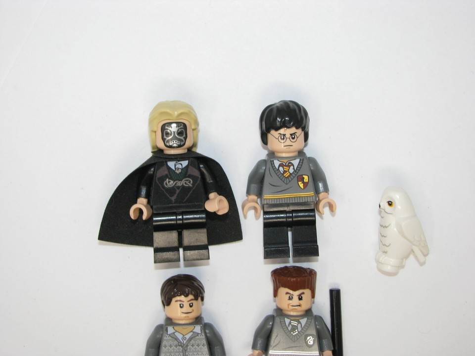 LEGO Harry Potter Mini Figures Lucius Malfoy Neville Longbottom Goyle ...