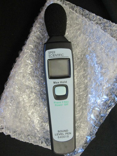 Sper Scientfic Sound Level Pen NEW Out of Box tested/working | eBay