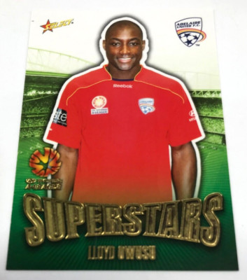 2009-10 SELECT A-LEAGUE CARD SUPERSTARS CHASE CARD AS1 LLOYD OWUSU ...