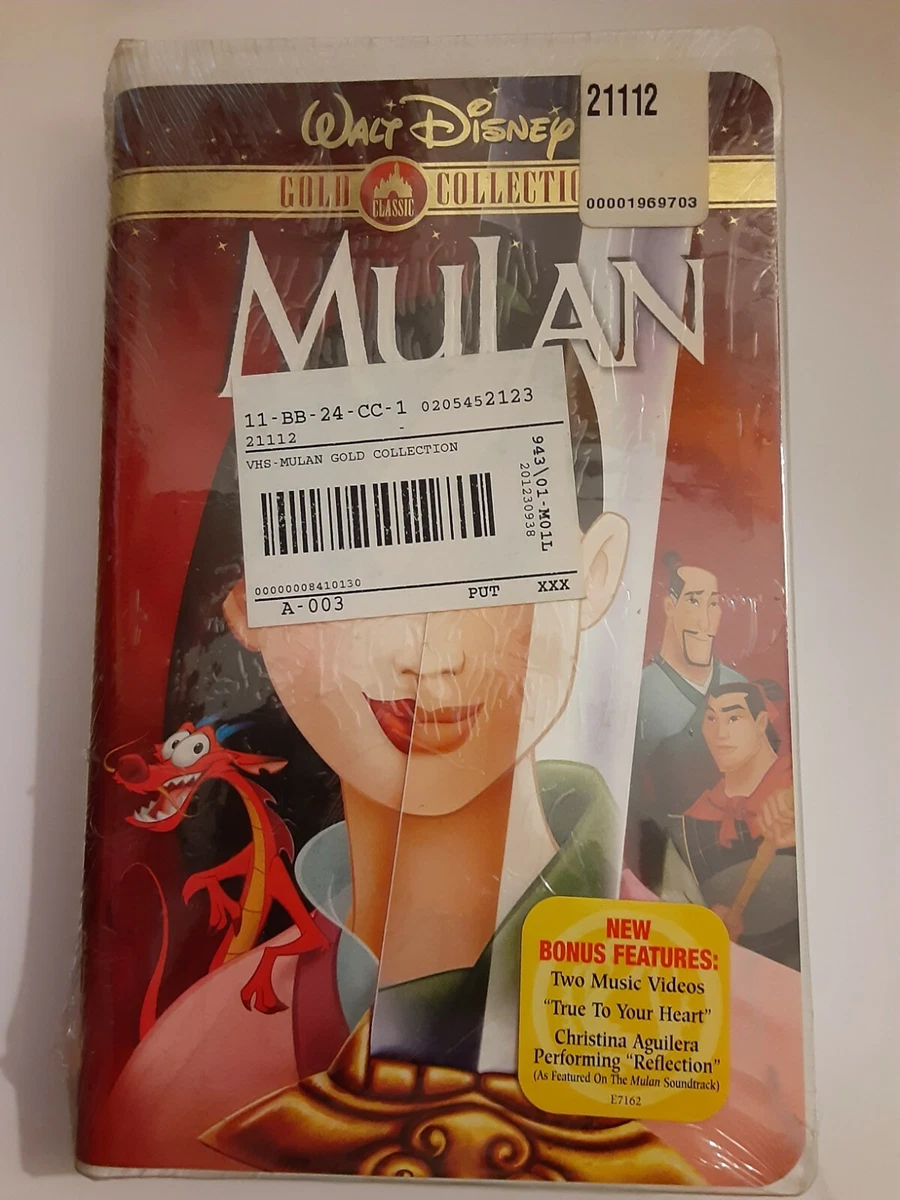 Mulan Gold Classic Collection Vhs