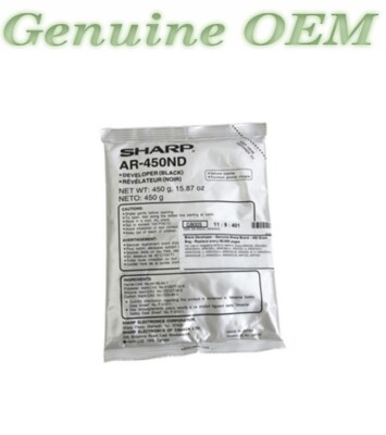 AR-450ND/AR450ND Original OEM Sharp Developer Unit, Black Genuine Sealed | eBay