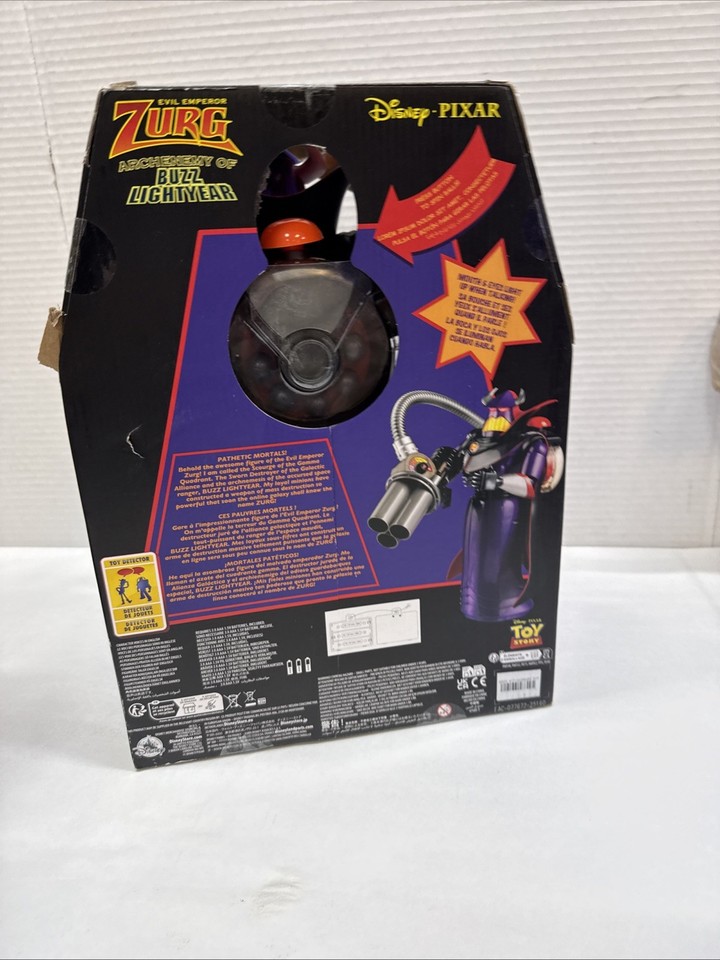 DISNEY Zurg Interactive Talking Action Figure Toy Story 15'', Box Has ...