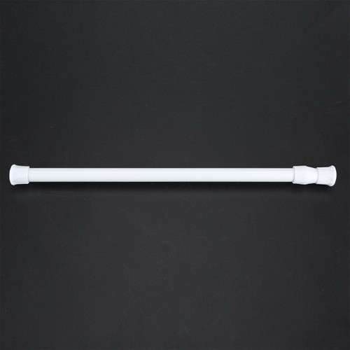 Adjustable Spring Loaded Tension Rod Shower Extendable Curtain Closet ...