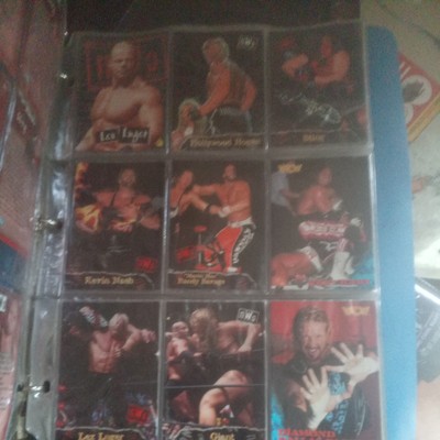 1998 TOPPS Wrestling WCW NWO Complete 72 Card Set Hulk Hogan Sting ...