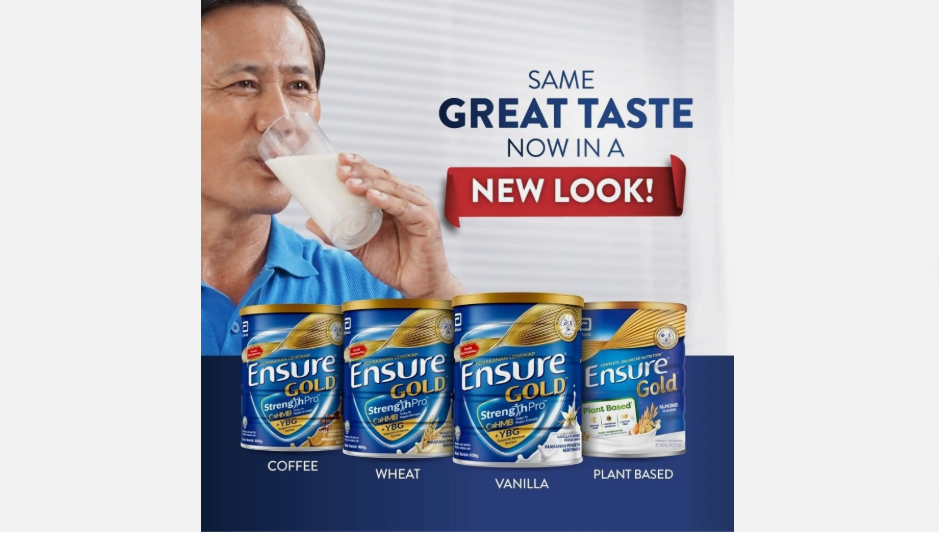 4x- 800g Abott Ensure Gold Milk Powder Vanilla Flavored FEDEX FREE ...