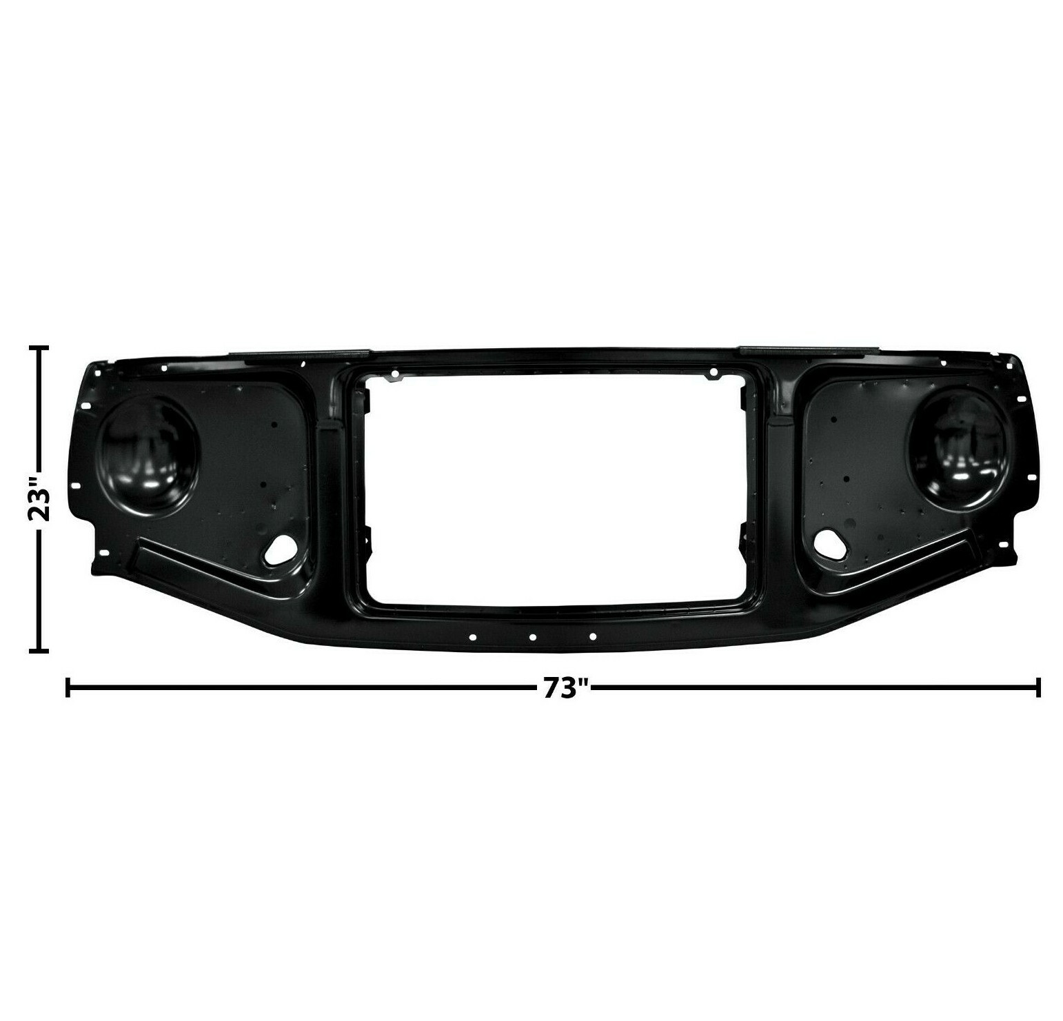 1965~1966 Ford Pickup Truck F100 F250 Radiator Core Support EDP Steel ...