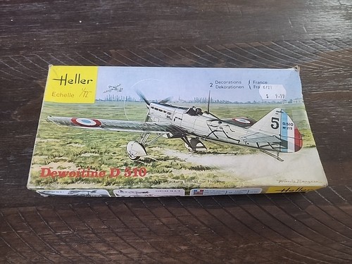 (OPEN BOX) SEE PICS* DEWOITINE D 510 MODEL KIT (PL1216) | eBay