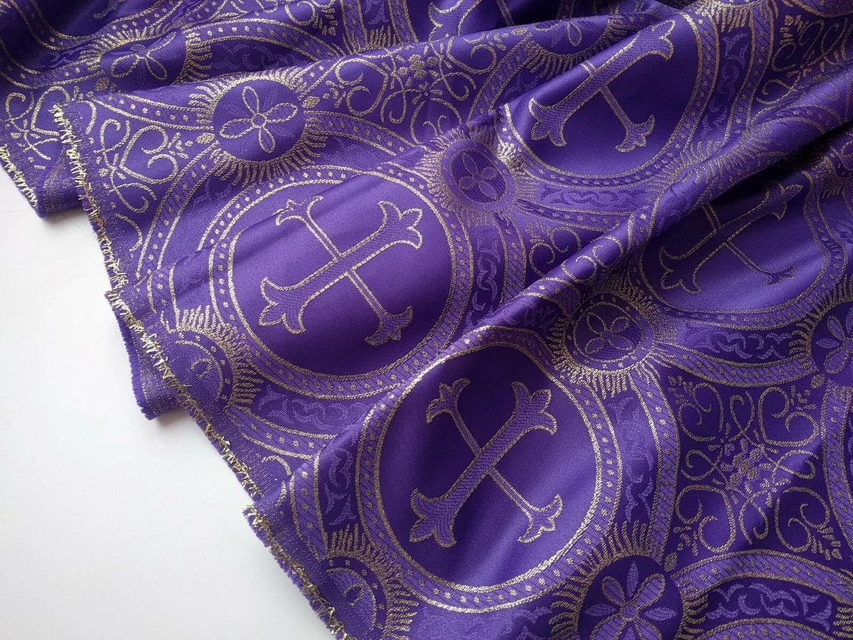 Purple Brocade Pattern