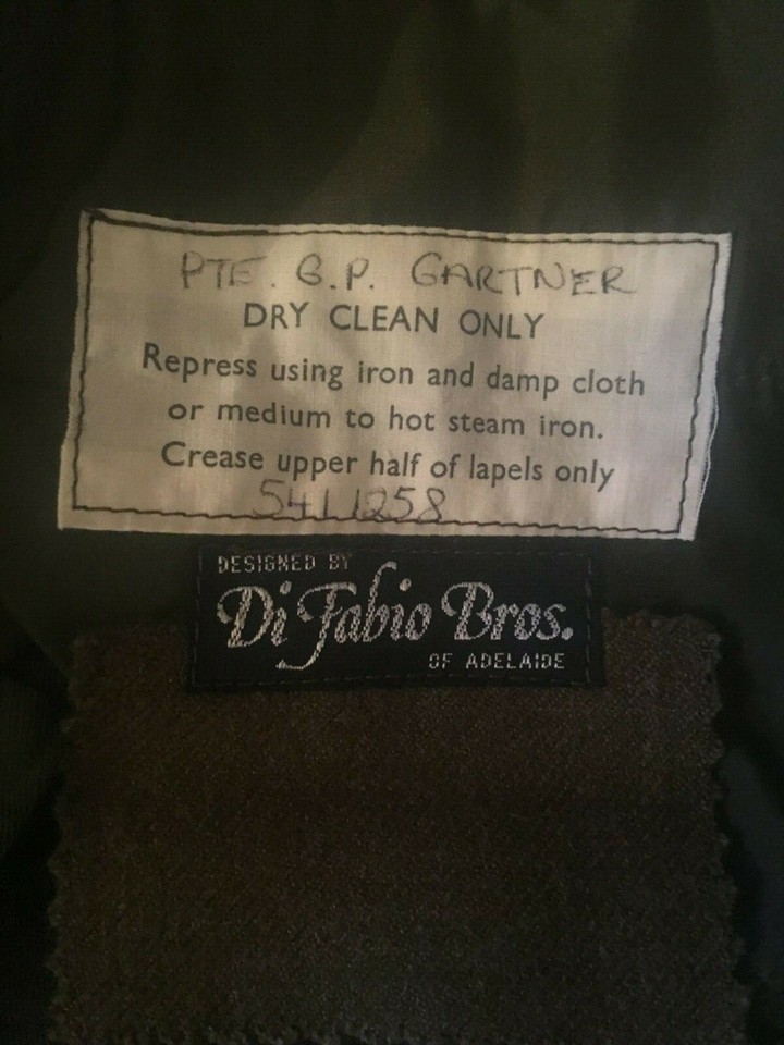 ARMY VINTAGE PANTS BY DI FABIO BROS ADELAIDE SIZE WAIST 32" | eBay UK