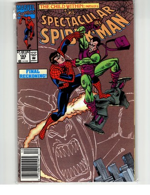 The Spectacular Spider-Man #183 (1991) Spider-Man | eBay