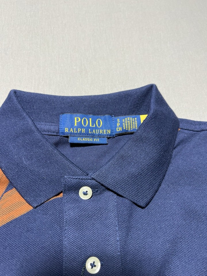 BRAND NEW Polo Ralph Lauren Classic Fit Stampede Horse Print Polo Size ...