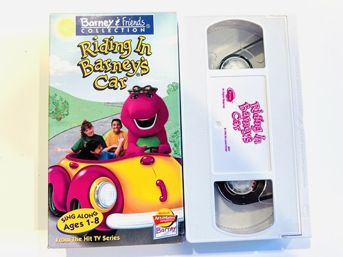 Riding In Barney's Car VHS Tape 1995 Barney & Friends Collection Sing ...