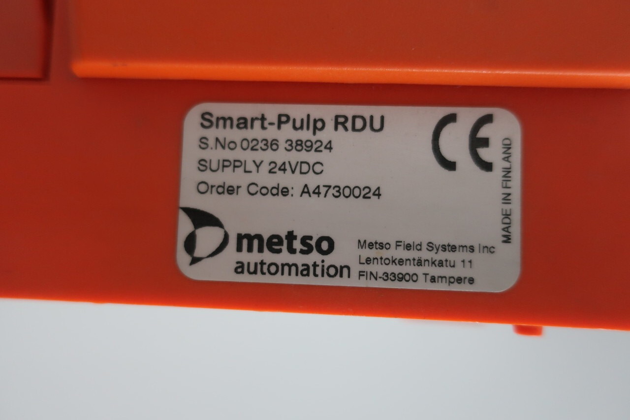 NOS Metso A4730024 Valmet Smart Pulp RDU Consistency Transmitter 24v 24 ...