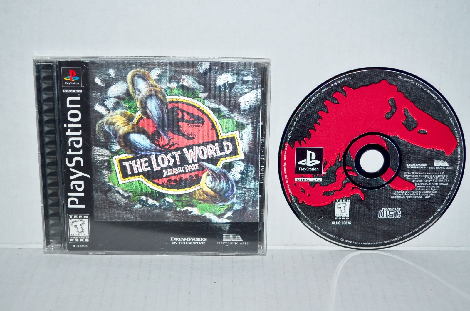 The Lost World: Jurassic Park (Sony PlayStation 1, 1997) PS1 PSOne PSX ...