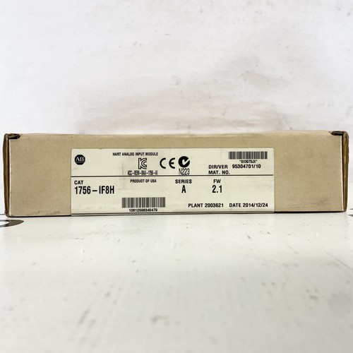 Allen Bradley 1756-IF8H ControlLogix 8pt Hart Analog Input Module REAL ...