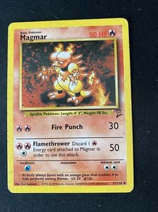 MAGMAR - Base Set - 36/102 - Uncommon - Pokemon Card - 2ND Edition - | eBay
