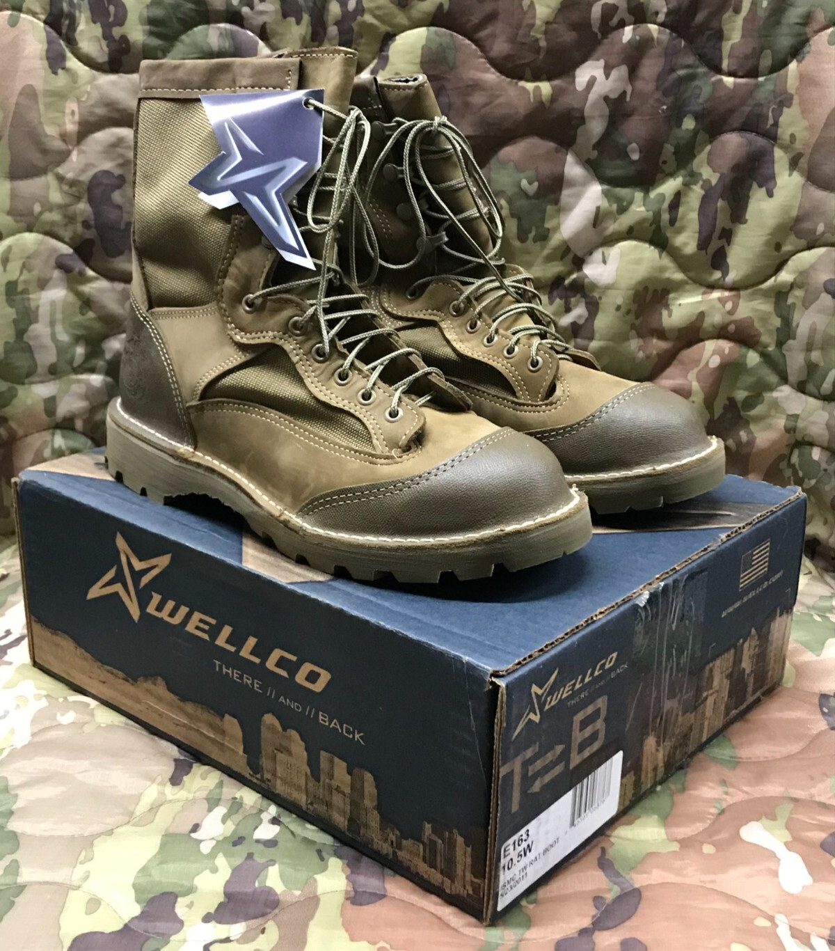 Wellco USMC E163 Mojave Temperate Weather RAT Combat … - Gem