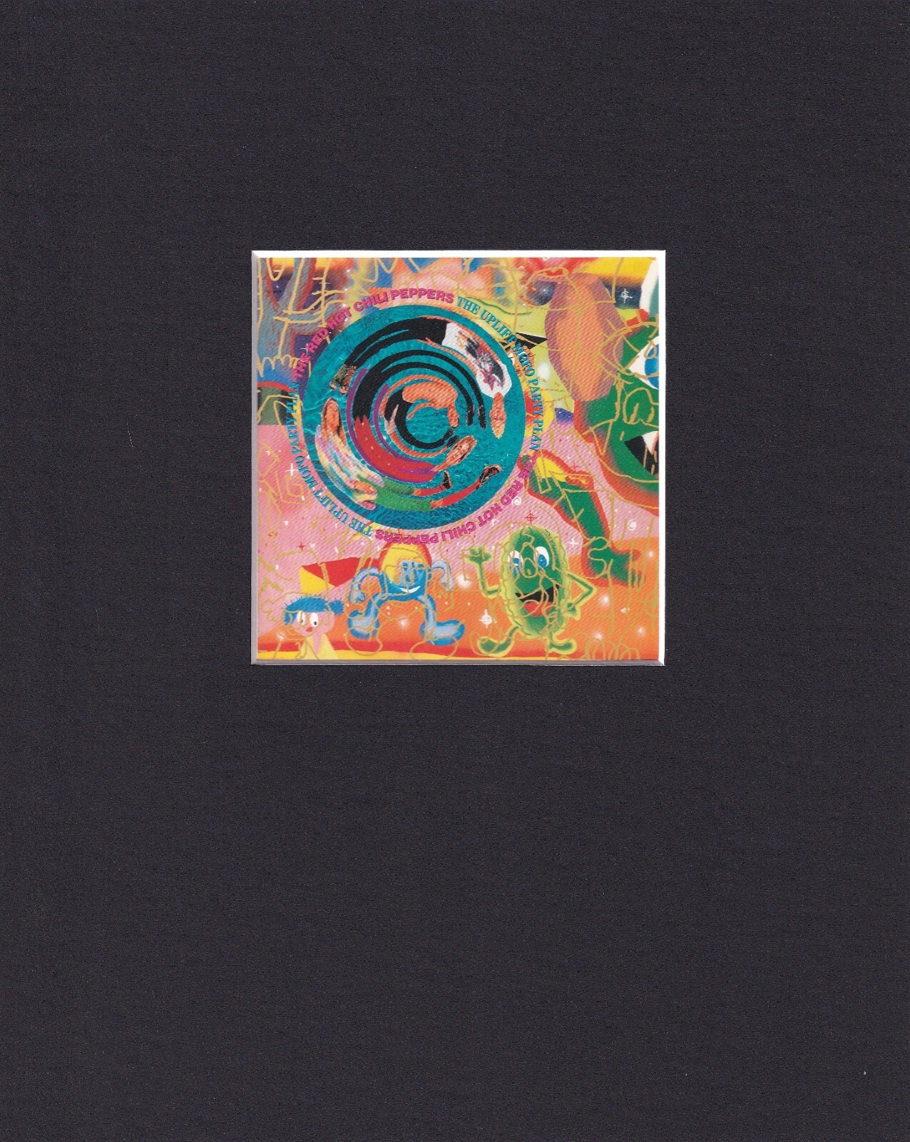 8X10" Matted Print Album Cover Art: Red Hot Chili Peppers Uplift Mofo ...