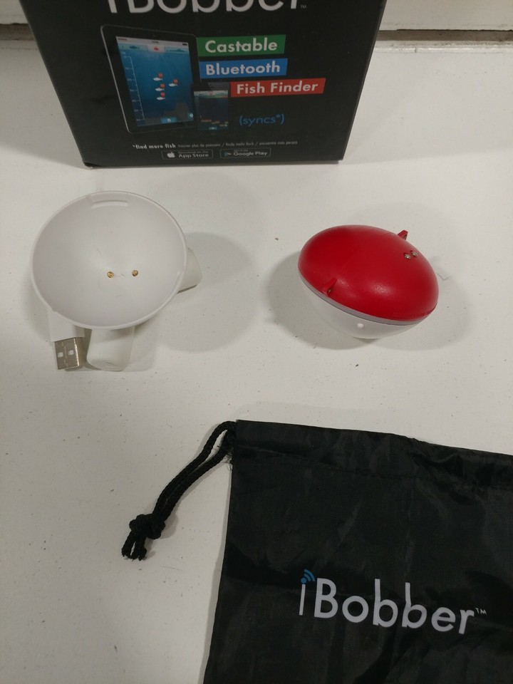 iBobber CGG-MY-IBOBBER Castable Bluetooth Smart Fishfinder 699723021012 ...