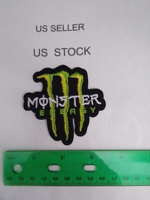 Monster Energy Patch NEW Iron-on/Sew-on Nice, Colorful Embroidery | eBay