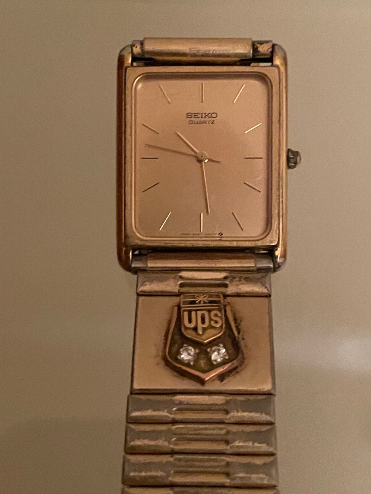 United Parcel Service UPS 30 Years of Service SEIKO watch 2 Diamonds | eBay