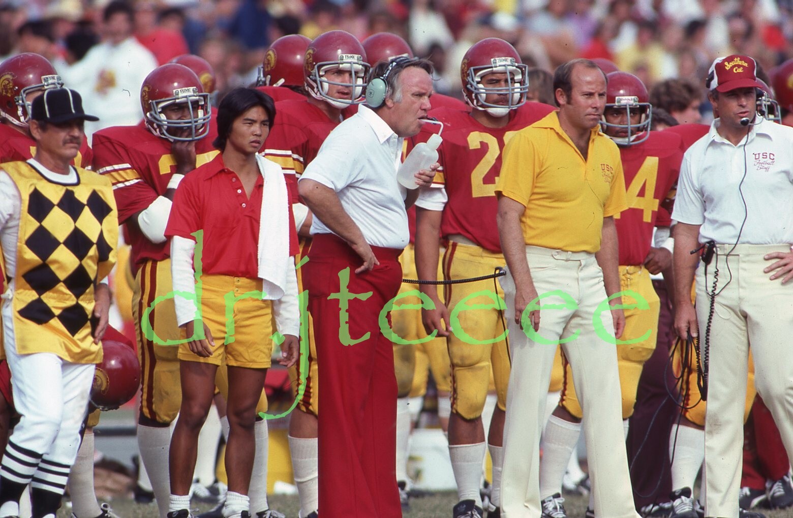 1981 John Robinson USC TROJANS - 35mm Football Slide | eBay