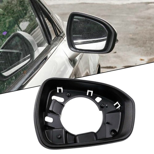 Brand New Auto Car Side Mirror Frame 1 Piece ABS Black Easy To Install ...