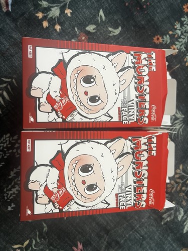 100% authentic Empty popmart blind box Coke edition Labubus | eBay