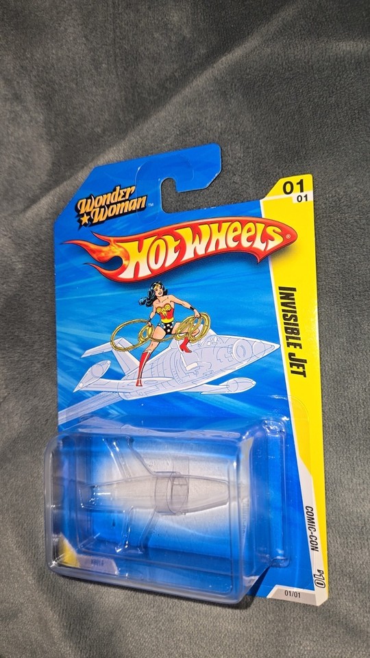 Hot Wheels 2010 SDCC Exclusive Wonder Woman Invisible Jet MIB | eBay