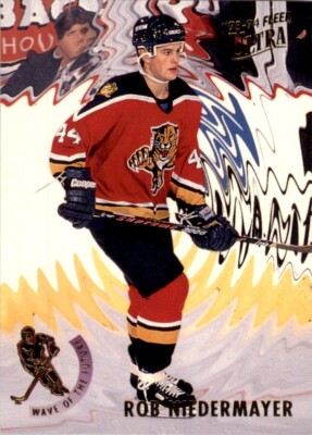 1993 Ultra Wave of the Future #11 Rob Niedermayer Florida Panthers ...