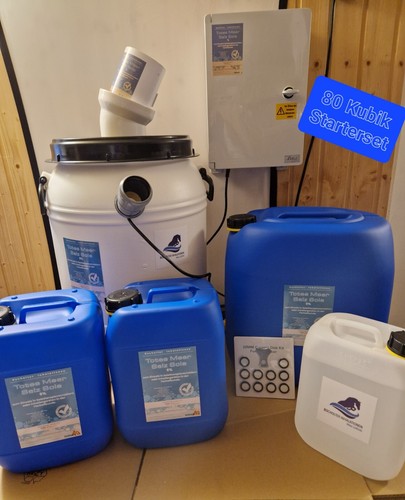 Starter set for your brine chamber horses inhalation brine therapy ...