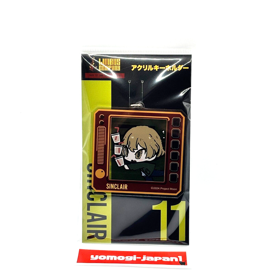 Limbus Company Acrylic Keychain Keyholder Project Moon Animate limited ...