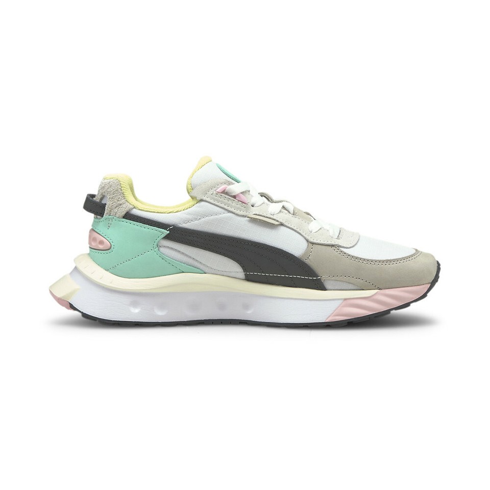 Puma Wild Rider Layers Unisex Lifestyle Shoes Sneakers New White Ebony ...