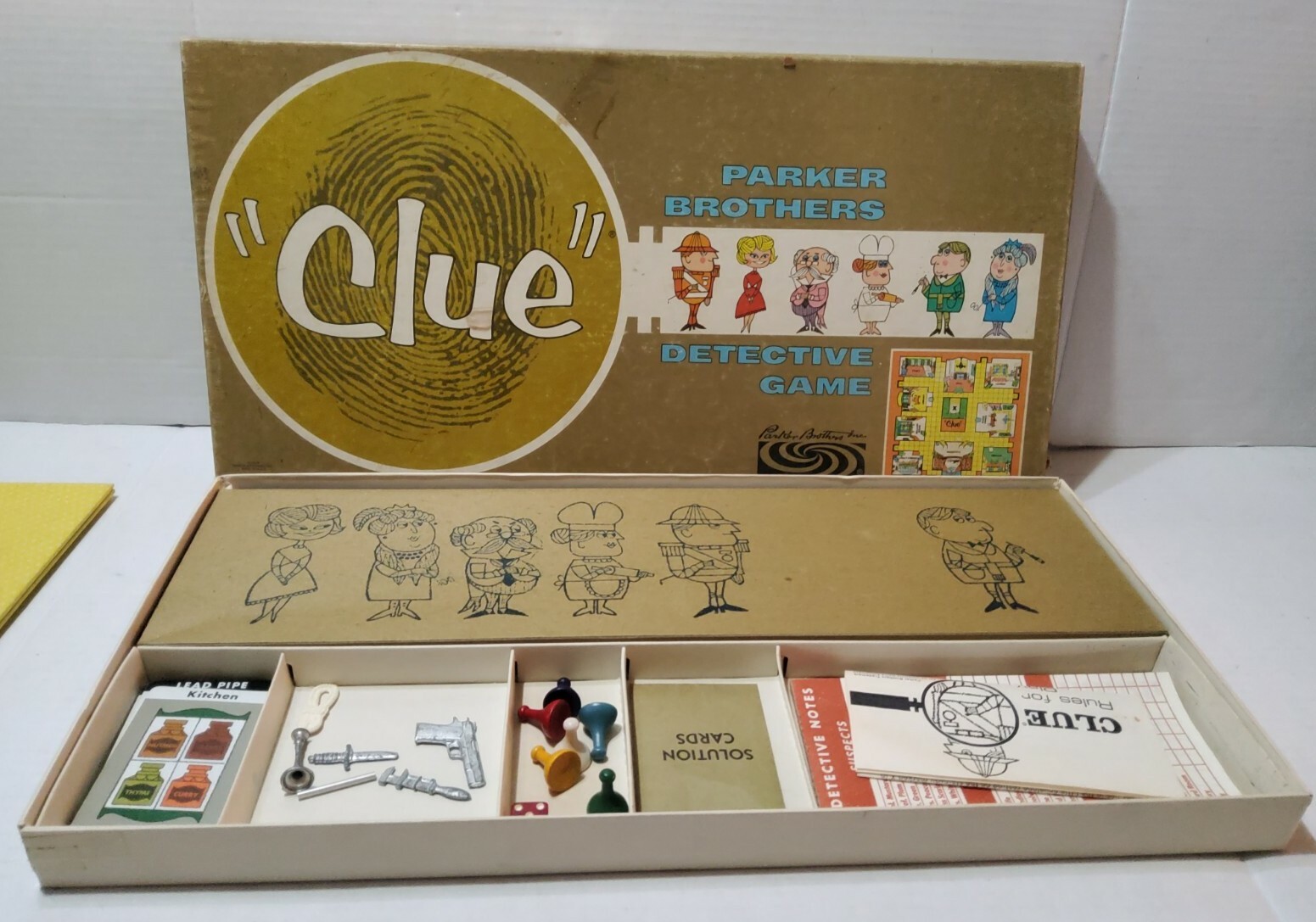 Clue Board Game Box