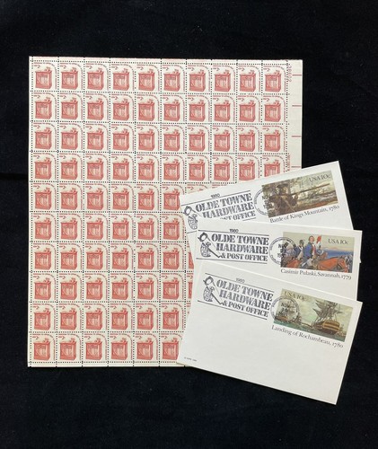 Americana Freedom to Speak Out 2c US Stamps Full Sheet *PLUS* Three ...