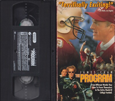 The Program (VHS, 1994) James Caan, Halle Berry, Omar Epps, Craig ...