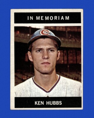1964 Topps Set-Break #550 Ken Hubbs Mem EX-EXMINT *GMCARDS* | eBay