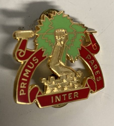 US Army Military 1st Artillery Insignia Lapel Pin - Primus Inter Pares ...