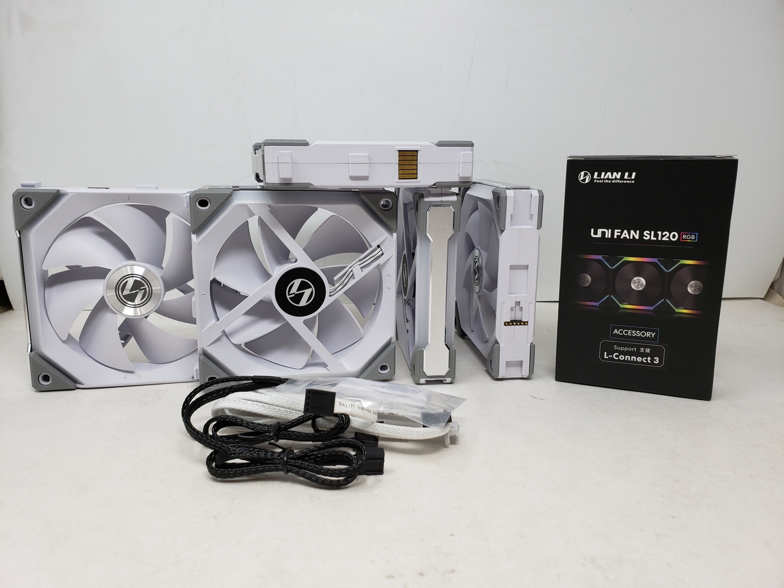 Lian Li Uni Fan SL120 Computer Case Fan - White (ASF) | eBay