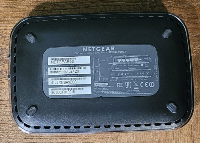 Netgear N600 Wi-Fi Dual Band Router WNDR3400 | eBay